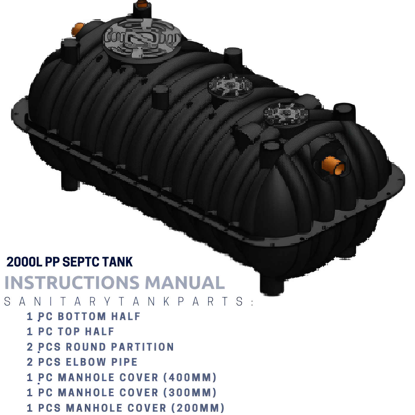 PP PLASTIC SEPTIC TANK – STARKE+ PROJECT SUPPLY PH
